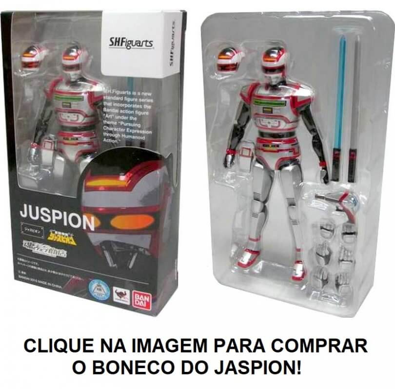 Boneco do Jaspion: conheça este fantástico action figure!