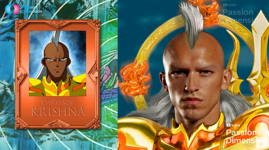 IA gera os rostos da versão live-action dos Marinas de Poseidon