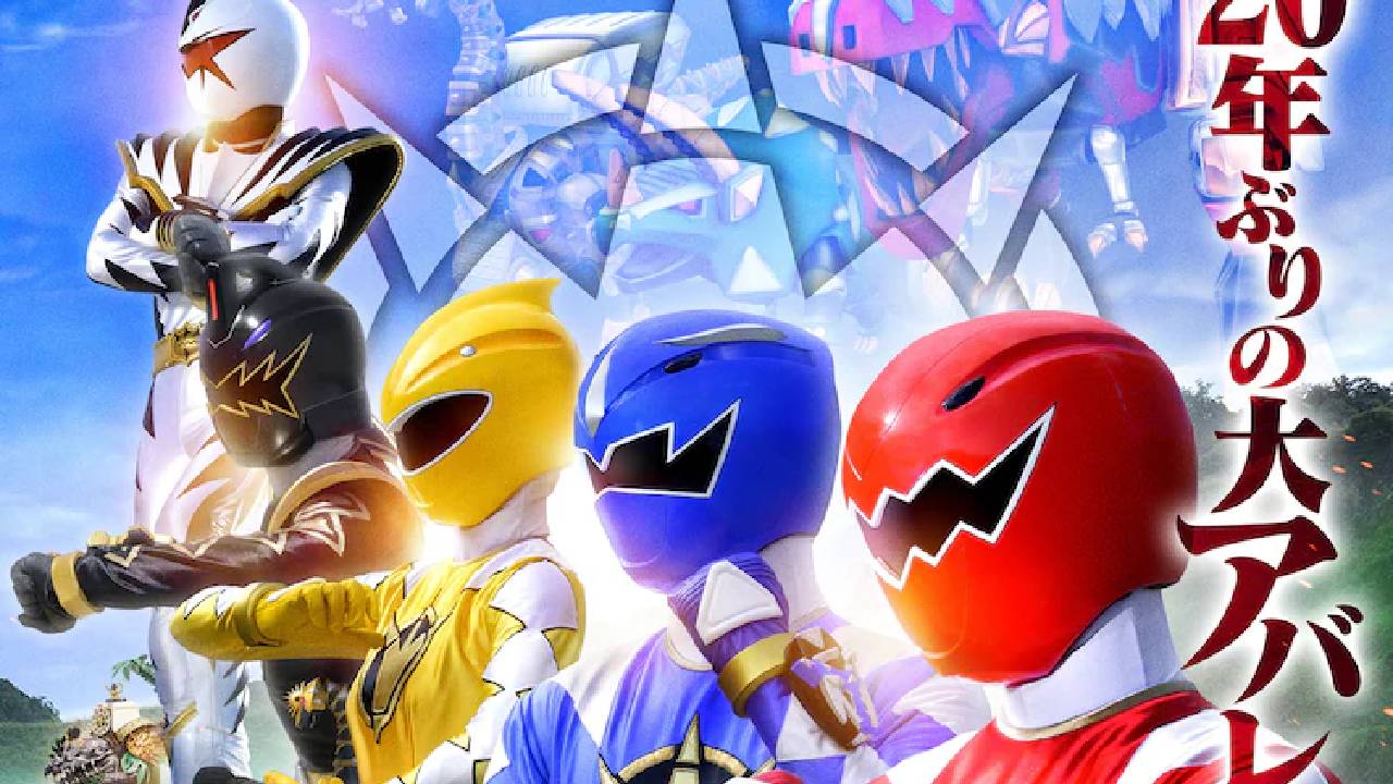 Atores e dubladores de Abaranger voltam no especial de 20 anos