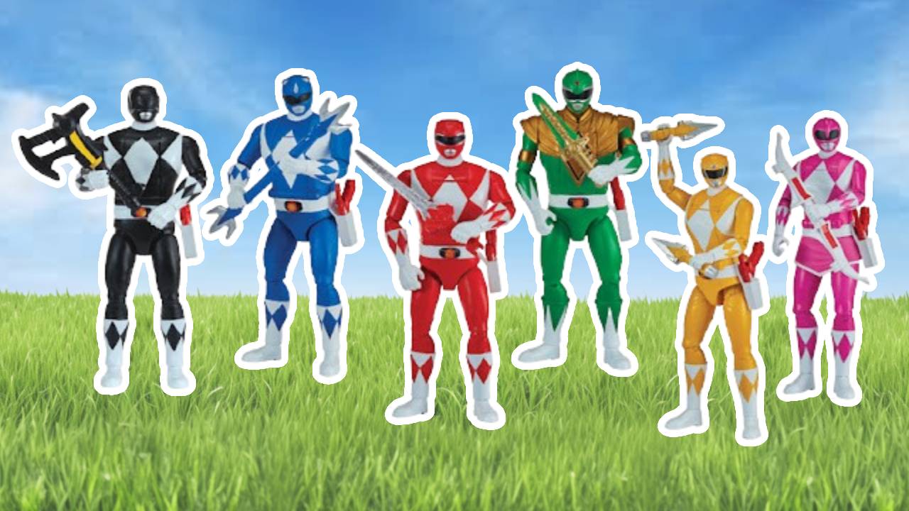Os bonecos dos Power Rangers que viram a cabeça estão voltando
