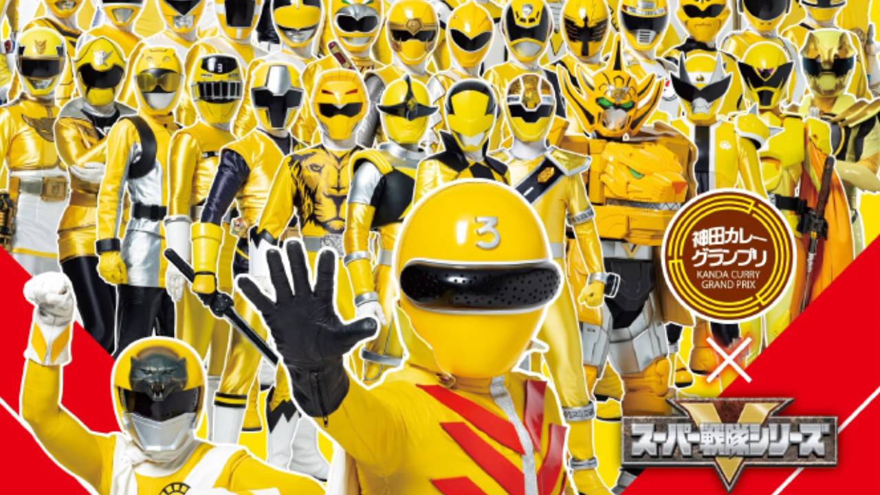 Festival de curry no Japão homenageia Super Sentai com 54 cards