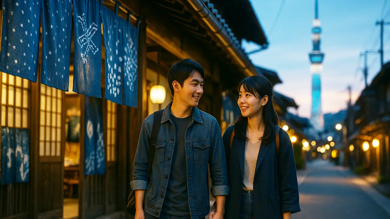 Entenda por que o azul índico define o Japão do cotidiano